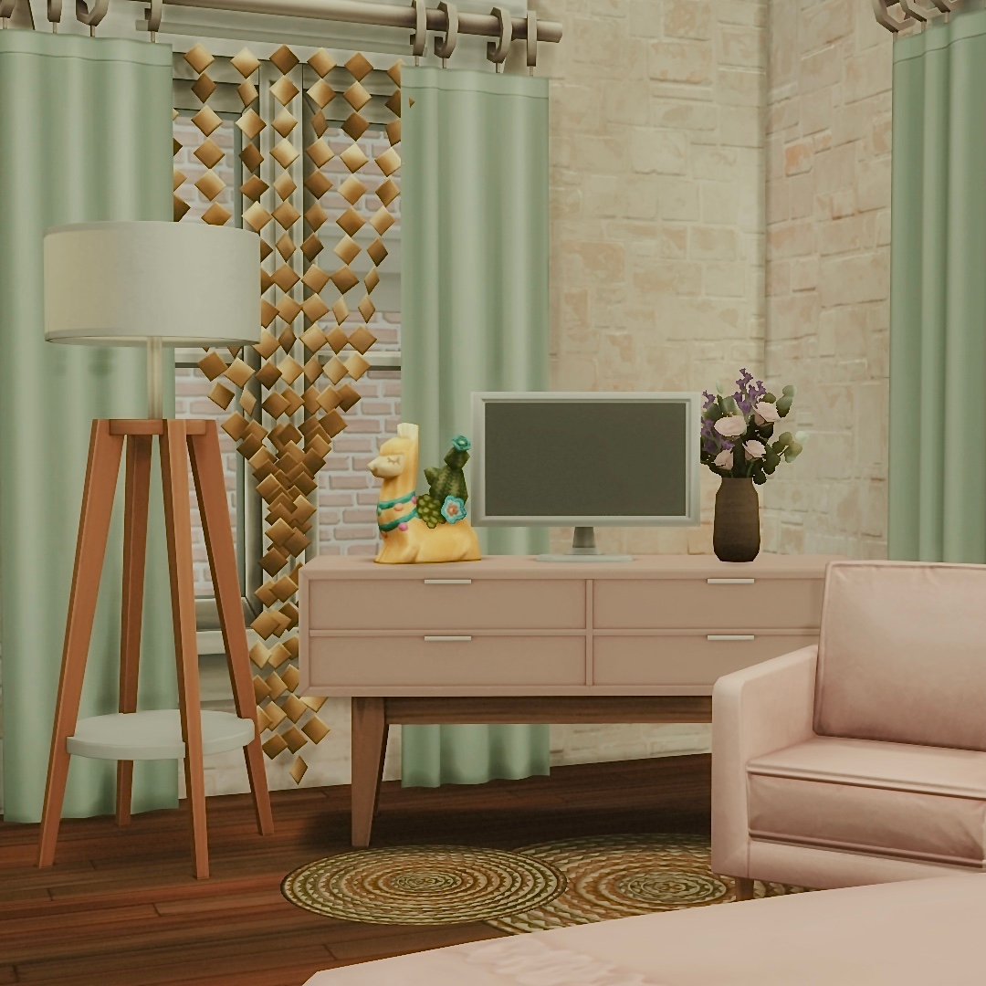 Rustic Modern Apartment | No CC - The Sims 4 Rooms / Lots - CurseForge