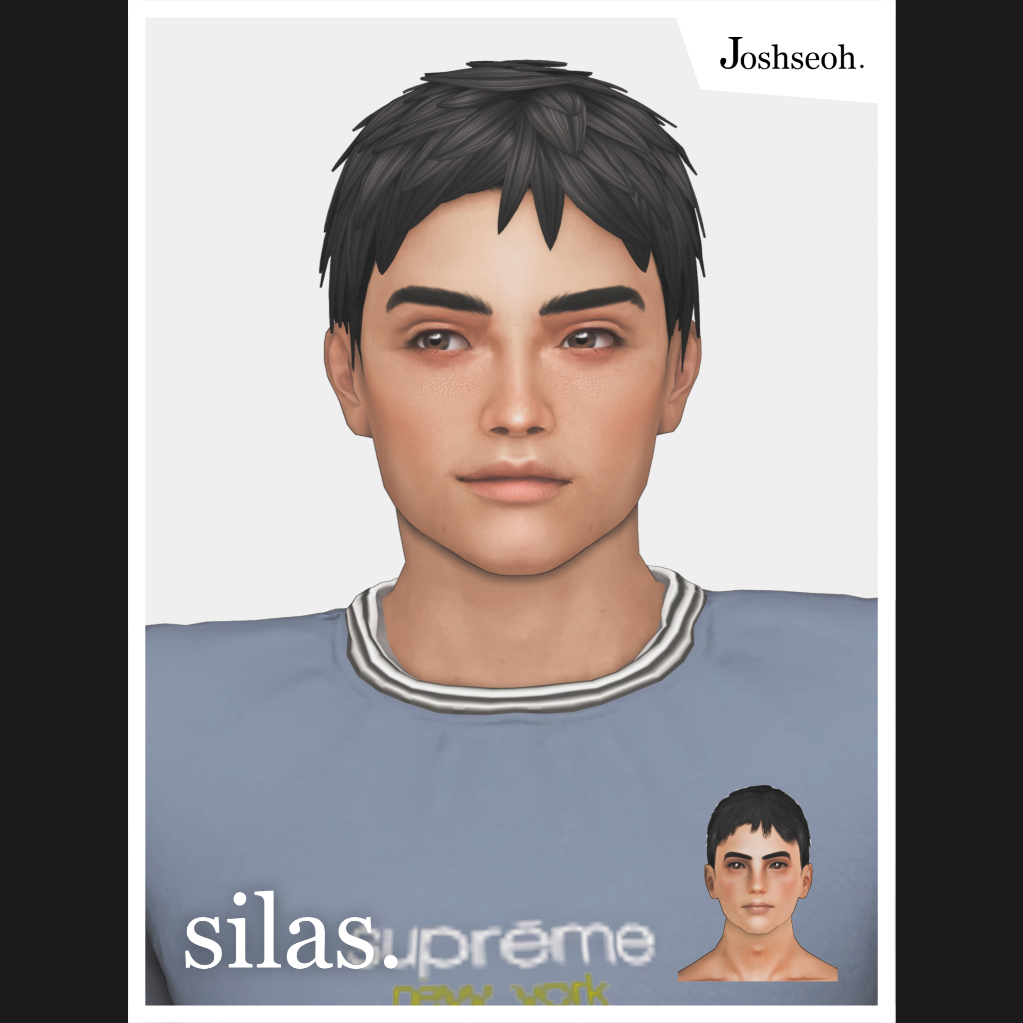 Silas Hair (TS3 to TS4) - The Sims 4 Create a Sim - CurseForge