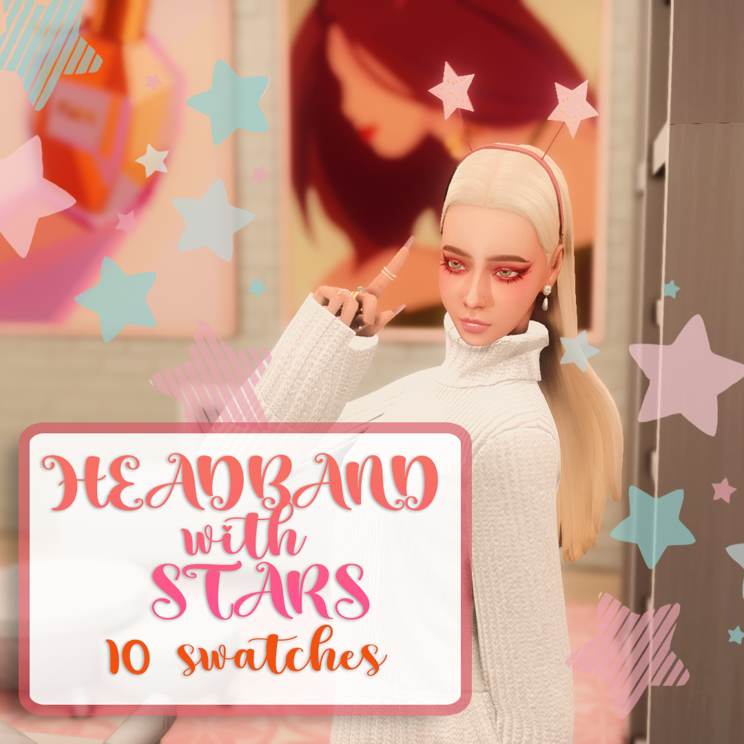 Headband with STARS - The Sims 4 Create a Sim - CurseForge