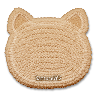 Download HQ Cute Cat Face Rug #3-Samtuse963 - The Sims 4 Mods - CurseForge