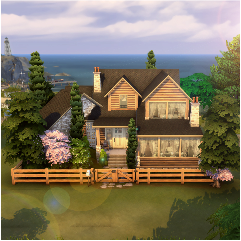 Rustic House - The Sims 4 Rooms / Lots - CurseForge