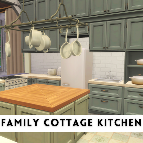 Family Cottage Kitchen - The Sims 4 Rooms / Lots - CurseForge
