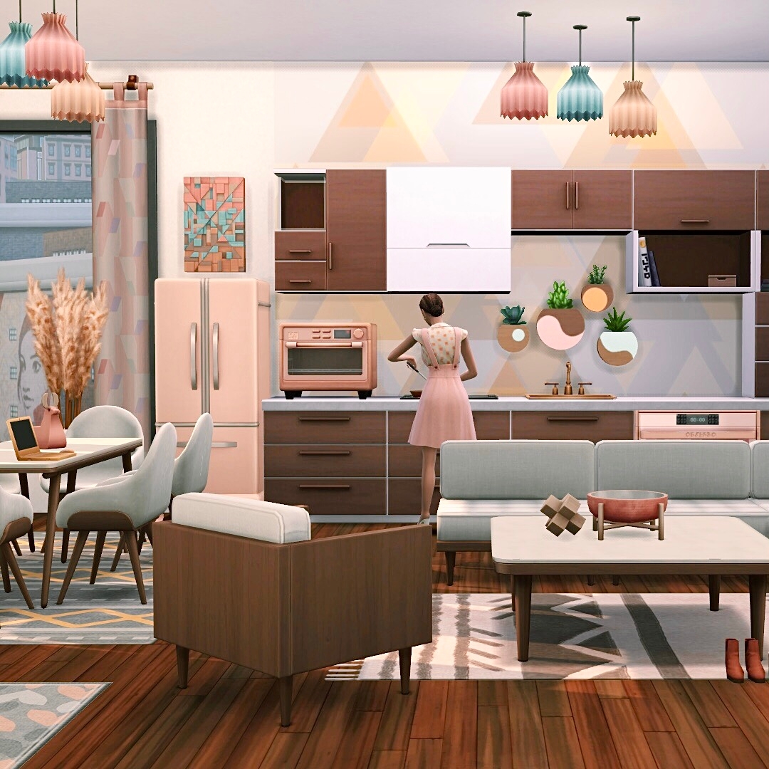 Designer Apartment | No CC - The Sims 4 Rooms / Lots - CurseForge