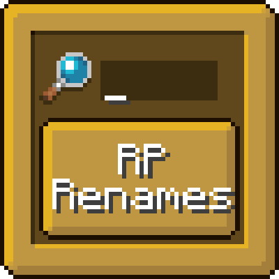 RP Renames - Files - Minecraft Mods - CurseForge
