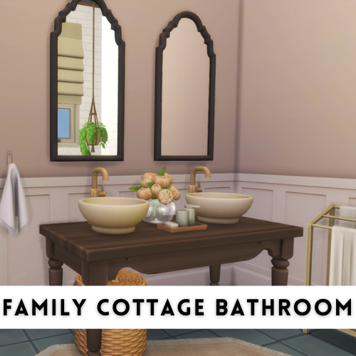 Family Cottage Bathroom - The Sims 4 Rooms / Lots - CurseForge