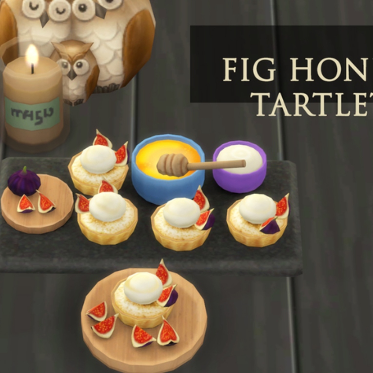 FIG AND HONEY TARTARET By icemunmun Spanish translation - Mods - The Sims 4