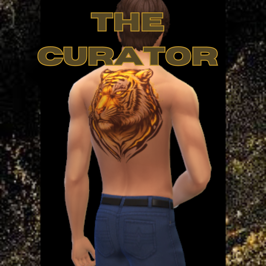 Peace-full Tiger Front tattoo - Base game compatible - Create a Sim ...