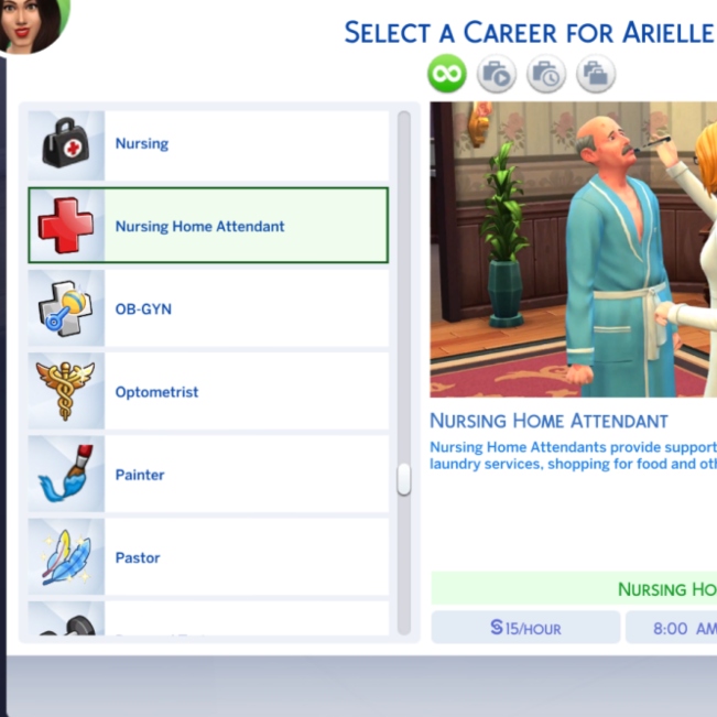 Download Nursing Home Assistant Career by kiarasims4mods Spanish ...
