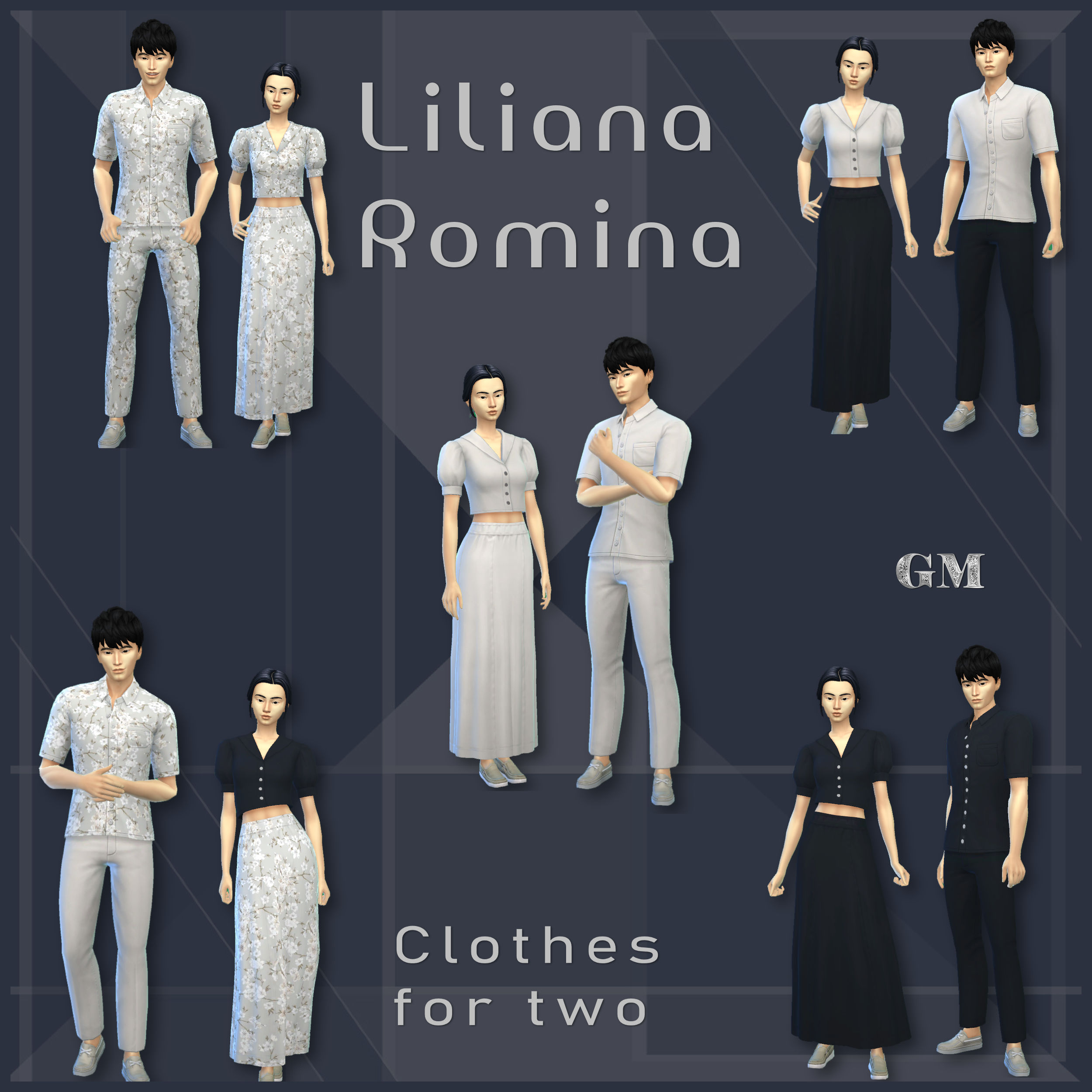 Liliana Romina clothes for two - The Sims 4 Create a Sim - CurseForge