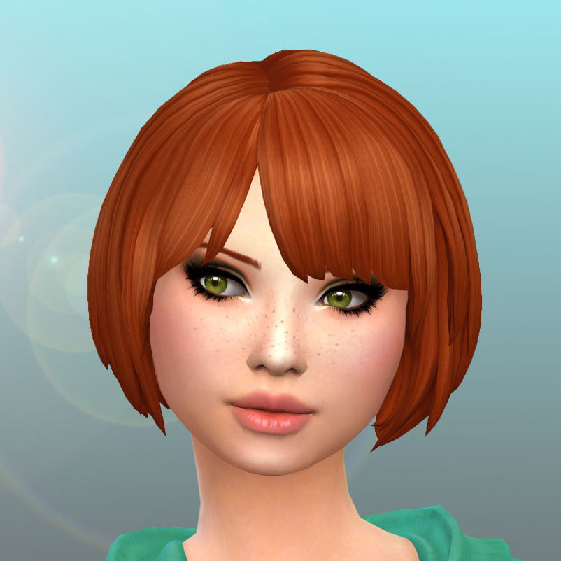 Paloma Hairstyle - The Sims 4 Create a Sim - CurseForge