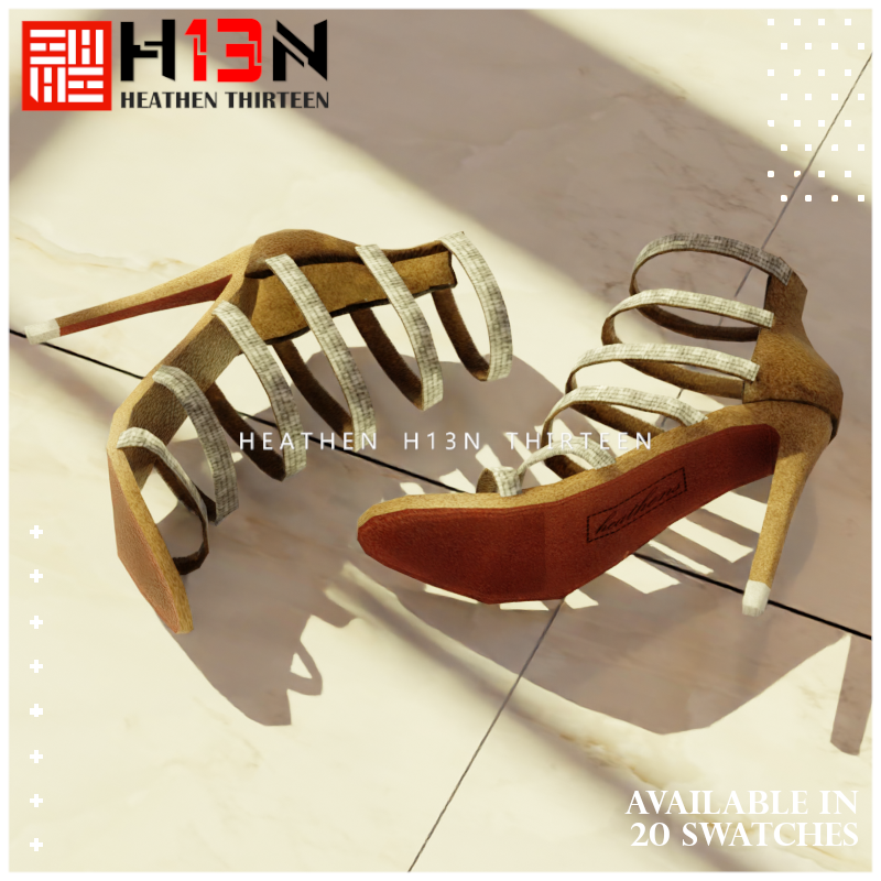 Strappy Rhinestone Bling Stiletto - The Sims 4 Create a Sim - CurseForge