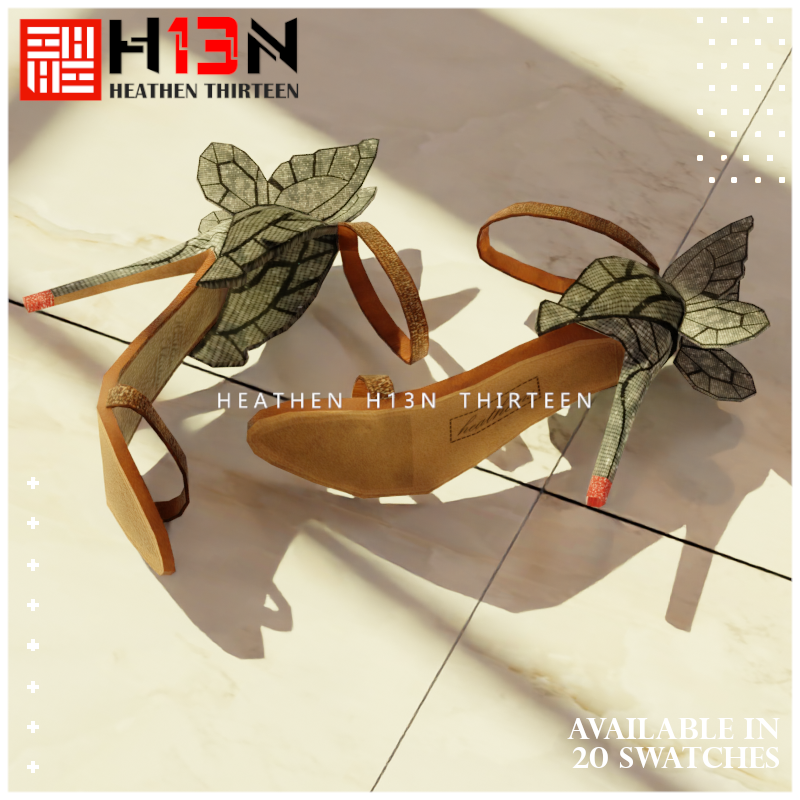 Butterfly Wing Peep Toe Stiletto - Dependencies - The Sims 4 Create a ...