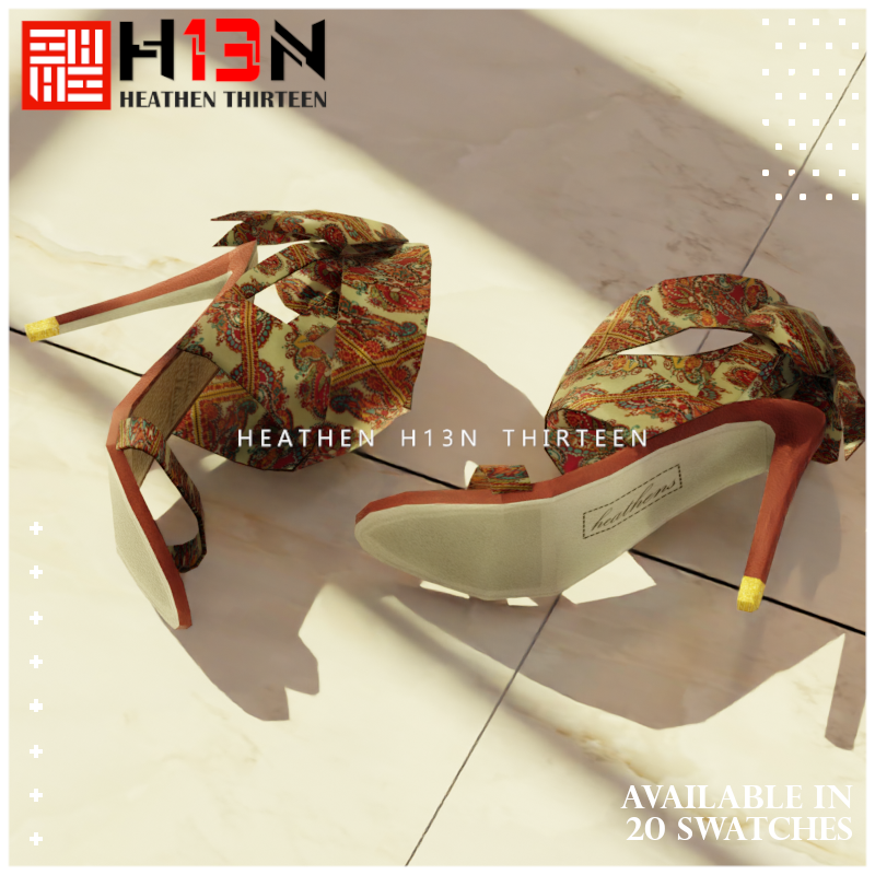 Ribbon Scarf Lace Up Heels - The Sims 4 Create a Sim - CurseForge