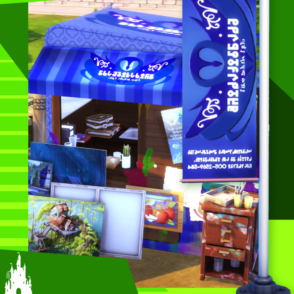 ChatonLand: Working stalls - The Sims 4 Build / Buy - CurseForge