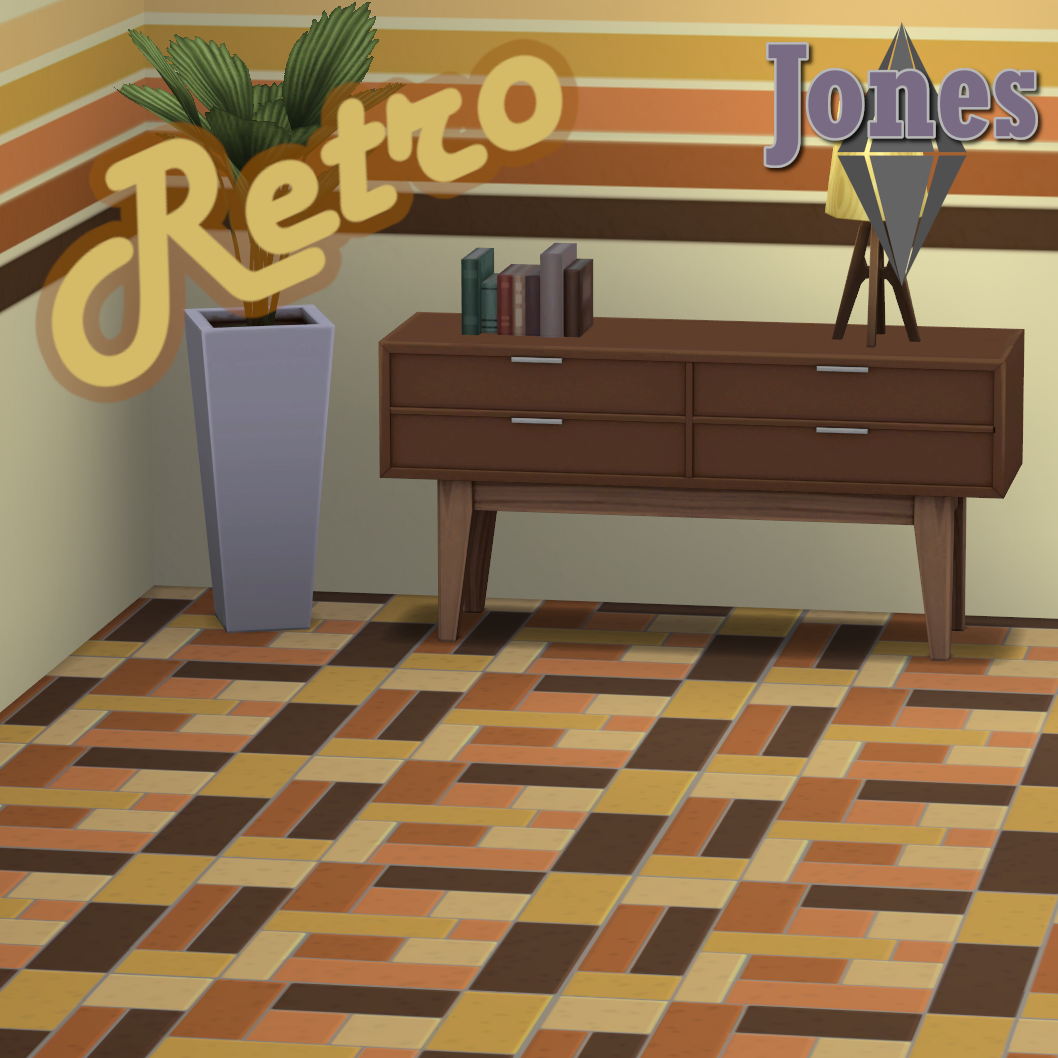 Retro Linoleum Floor - The Sims 4 Build / Buy - CurseForge