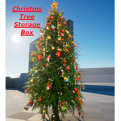 Christmas Tree Storage Box - Ark Survival Ascended Mods - CurseForge