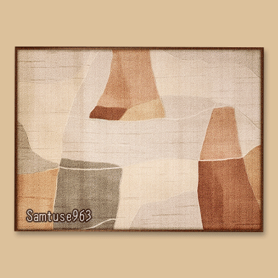 Abstract Rectangular Dance Rug #3 Samtuse963 - The Sims 4 Build / Buy ...