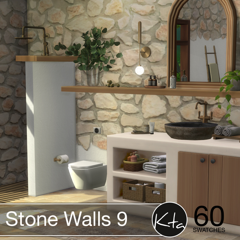 [kta] Stone Walls 9 - The Sims 4 Build / Buy - CurseForge
