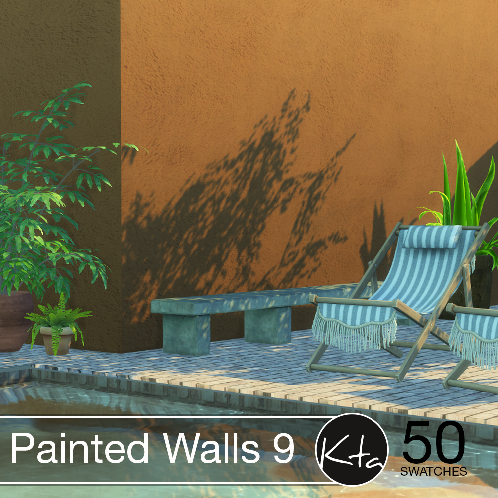 [kta] Painted Walls 9 - The Sims 4 Build / Buy - CurseForge