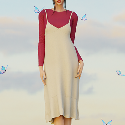Tessa Dress - The Sims 4 Create a Sim - CurseForge