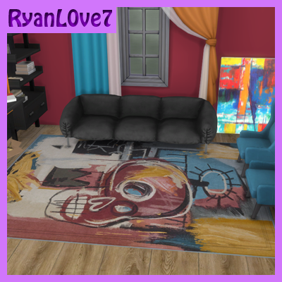 Artsy Multicolored Area Rugs - The Sims 4 Build / Buy - CurseForge