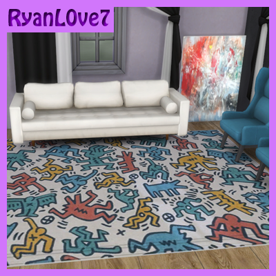 Pop Party Area Rugs - The Sims 4 Build / Buy - CurseForge