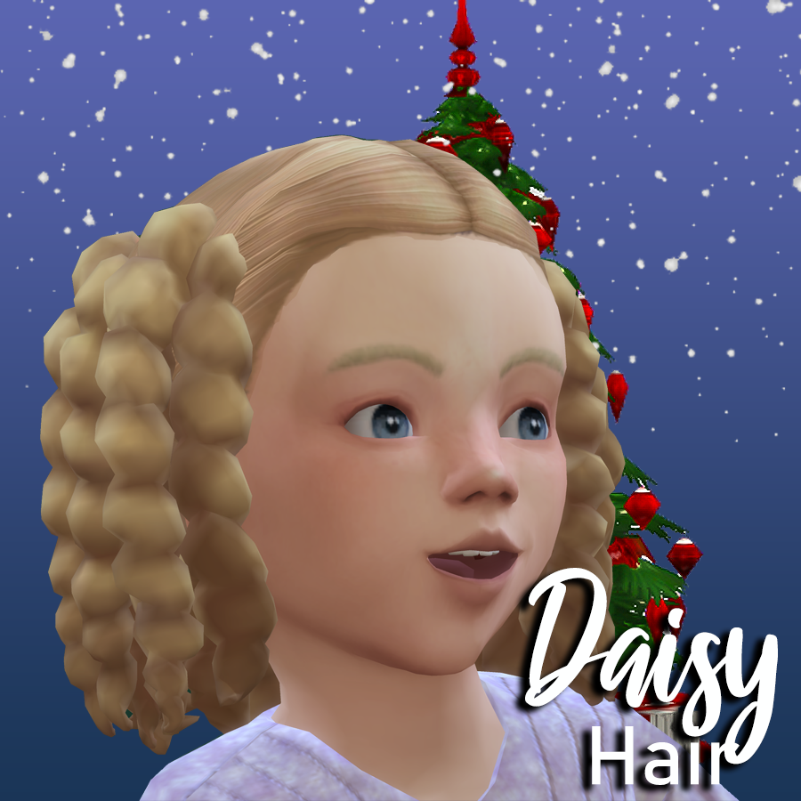 Daisy Hair - Toddler - The Sims 4 Create a Sim - CurseForge
