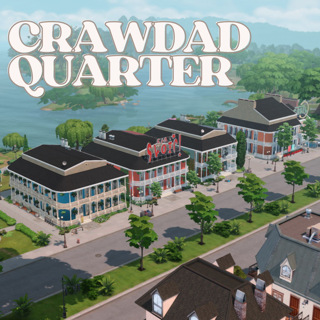 Download Crawdad Quarter Makeover | Willow Creek - The Sims 4 Mods ...