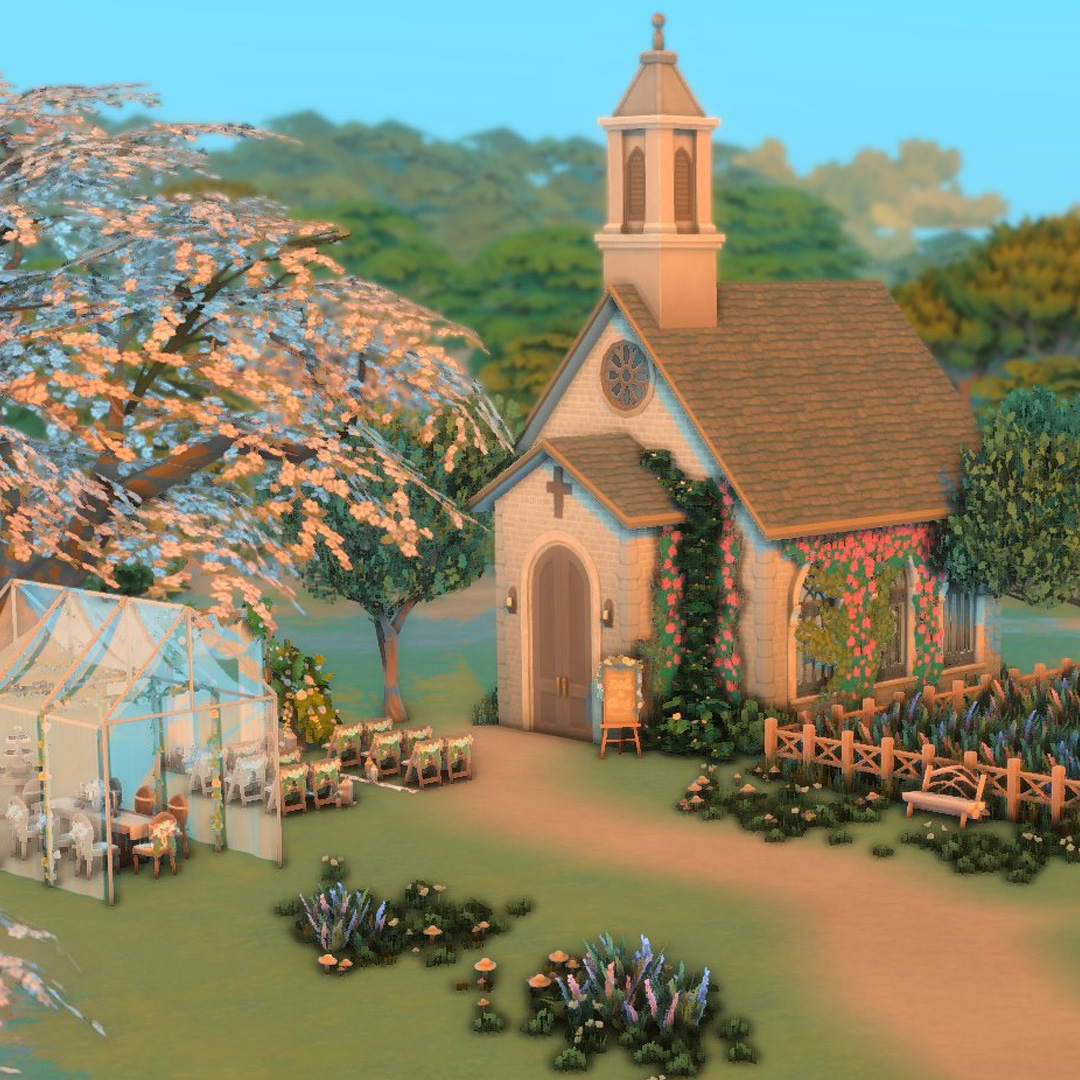 Download Lavender Field Church - The Sims 4 Mods - CurseForge