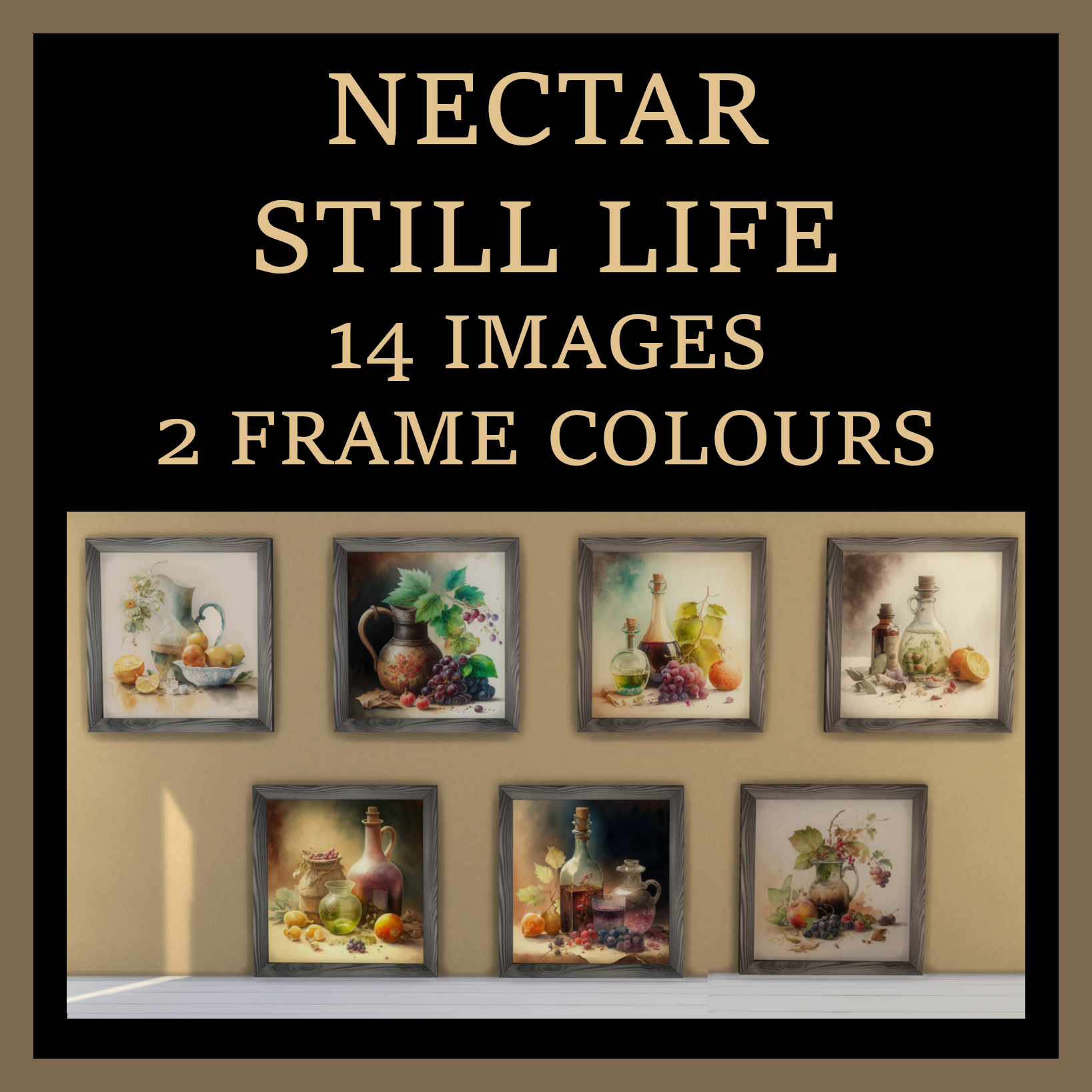 Nectar Still Life Paintings - The Sims 4 Build / Buy - CurseForge