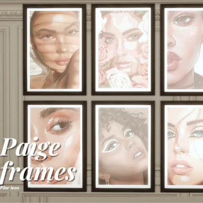 Paige frames - The Sims 4 Build / Buy - CurseForge