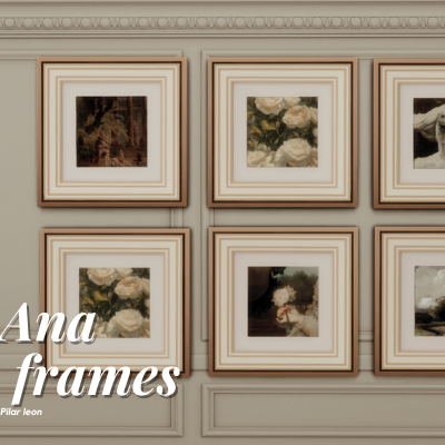 Download Ana frames - The Sims 4 Mods - CurseForge