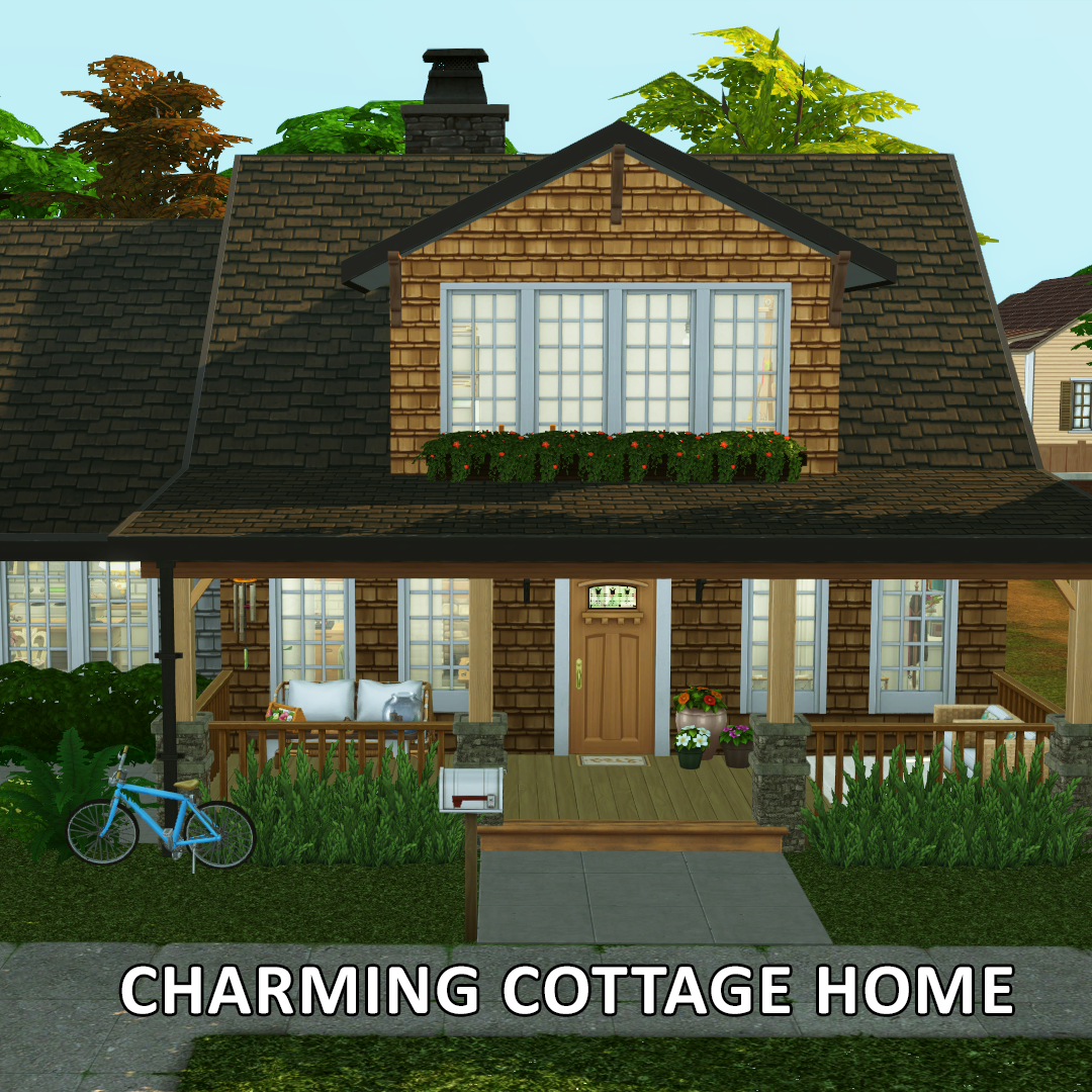 Charming Cottage Home - The Sims 4 Rooms / Lots - CurseForge