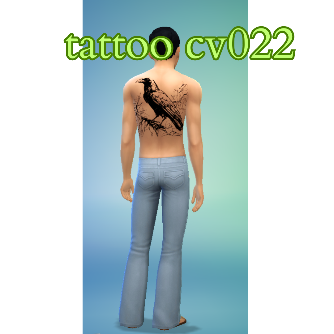 Tattoo cv022 - Create a Sim - The Sims 4