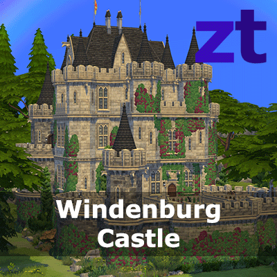 ZT Windenburg Castle (CC Free) - The Sims 4 Rooms / Lots - CurseForge