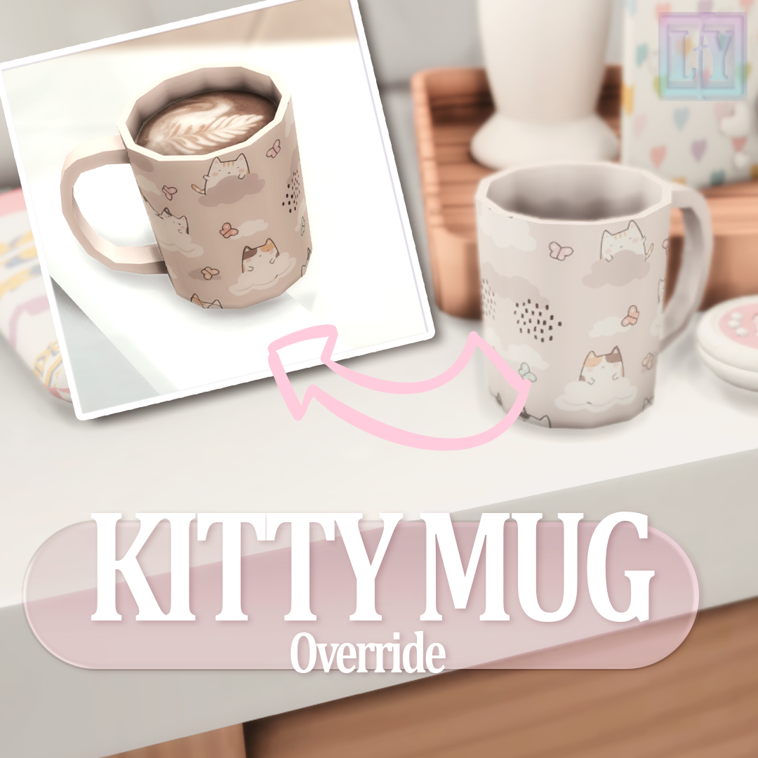 KITTY MUG Override - The Sims 4 Mods - CurseForge
