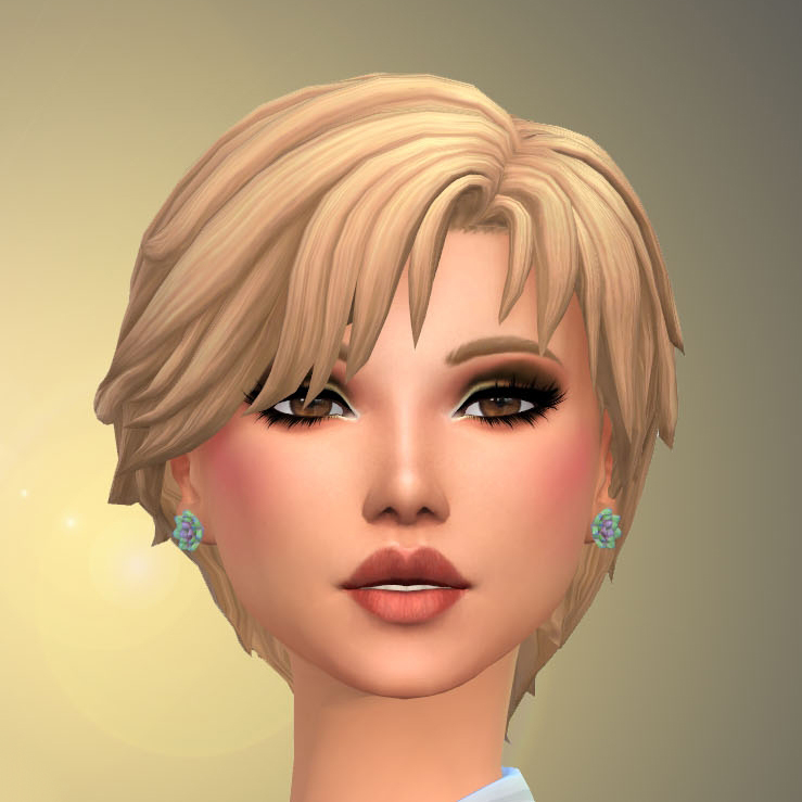 Nadia Hairstyle - The Sims 4 Create a Sim - CurseForge