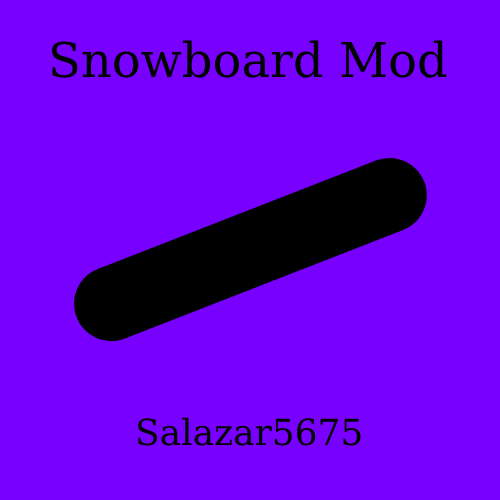 Snowboard (Salazar5675) - Minecraft Mods - CurseForge