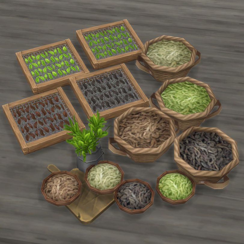 Cured Tea Leaves Ingredient - The Sims 4 Mods - CurseForge