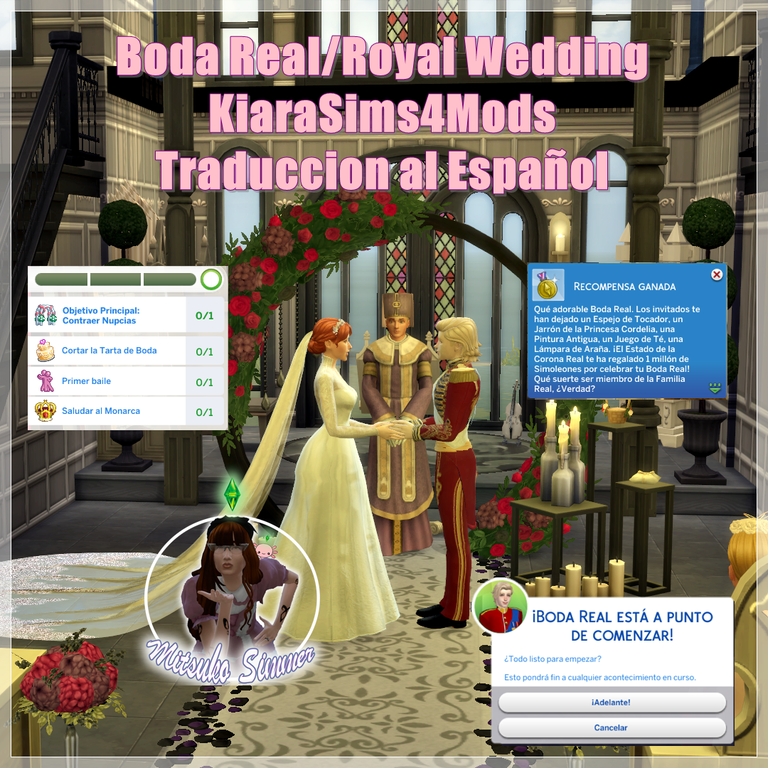 Install Boda Real/Royal Wedding x KiaraSims4Mods TRADUCCION AL ESPAÑOL ...