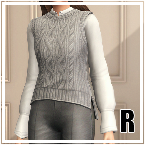 Basic VI - Penelope Knit Sweater - The Sims 4 Create a Sim - CurseForge