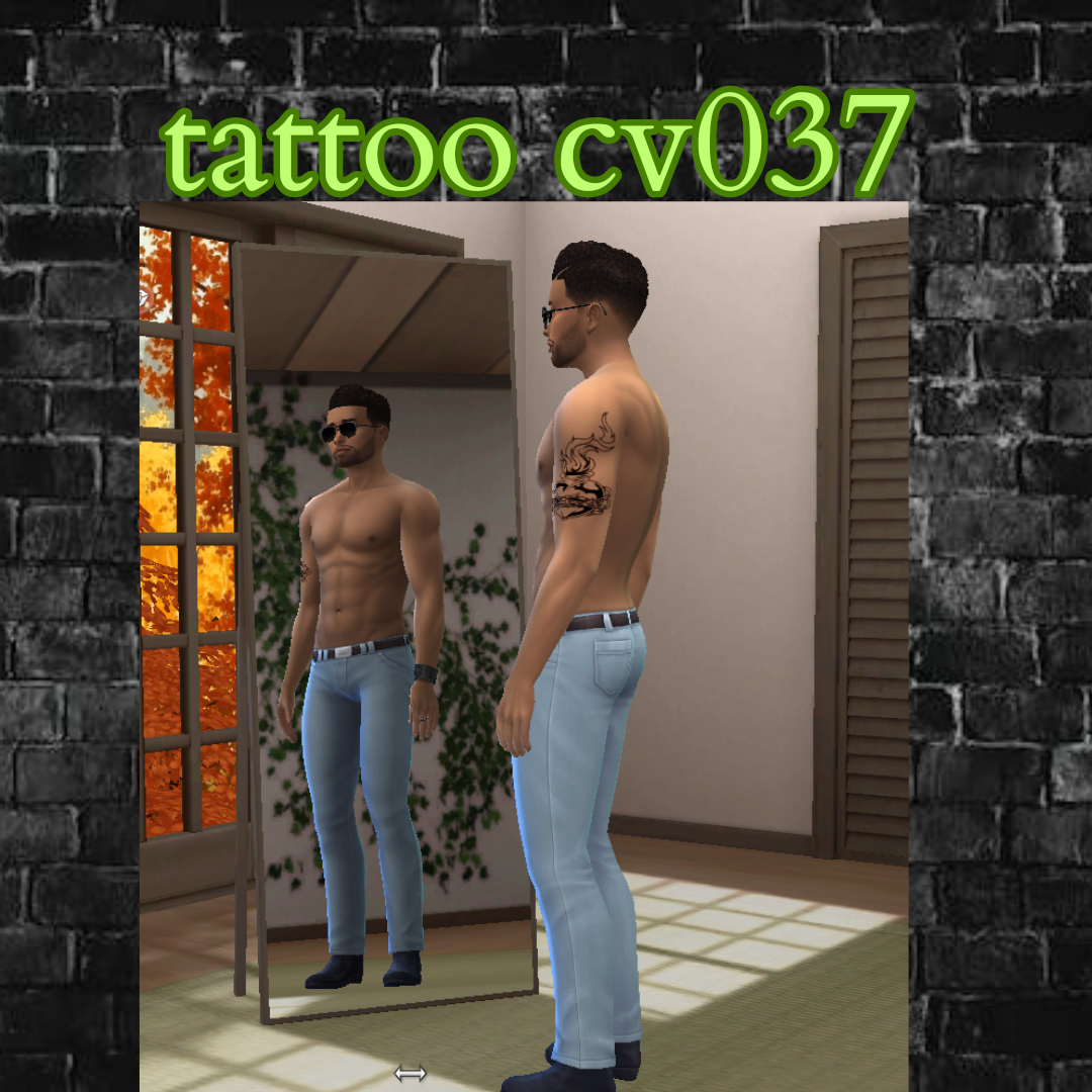 Tattoo cv037 - Create a Sim - The Sims 4