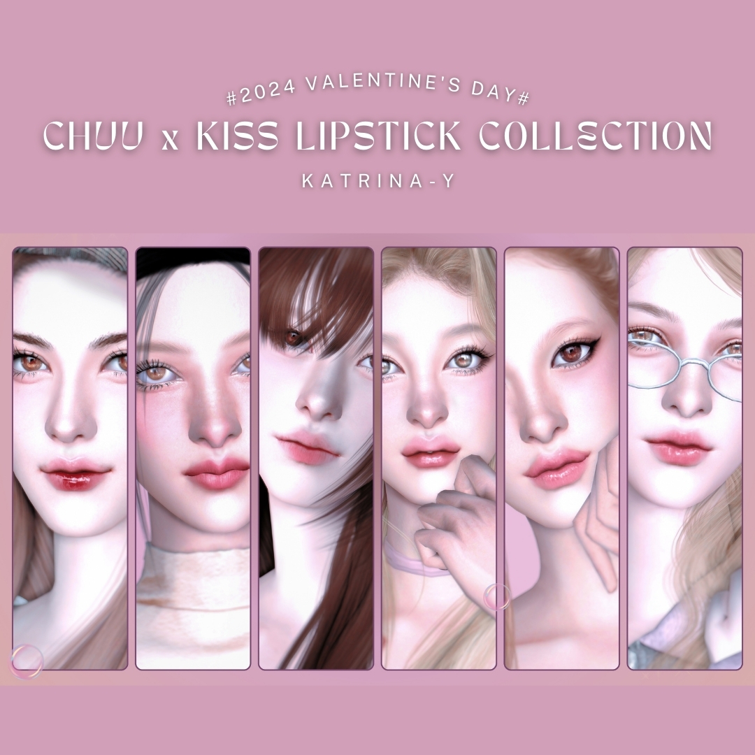 Download CHUU x KISS LIPSTICK COLLECTION - The Sims 4 Mods - CurseForge