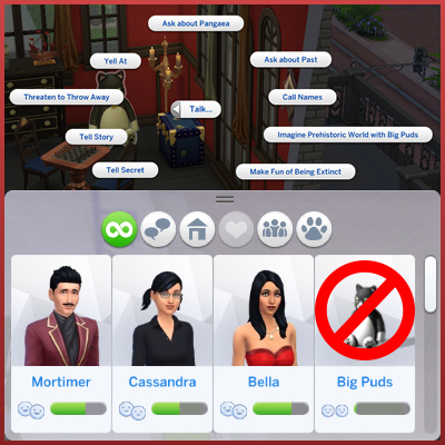 No Stuffed Animal Relationship - The Sims 4 Mods - CurseForge