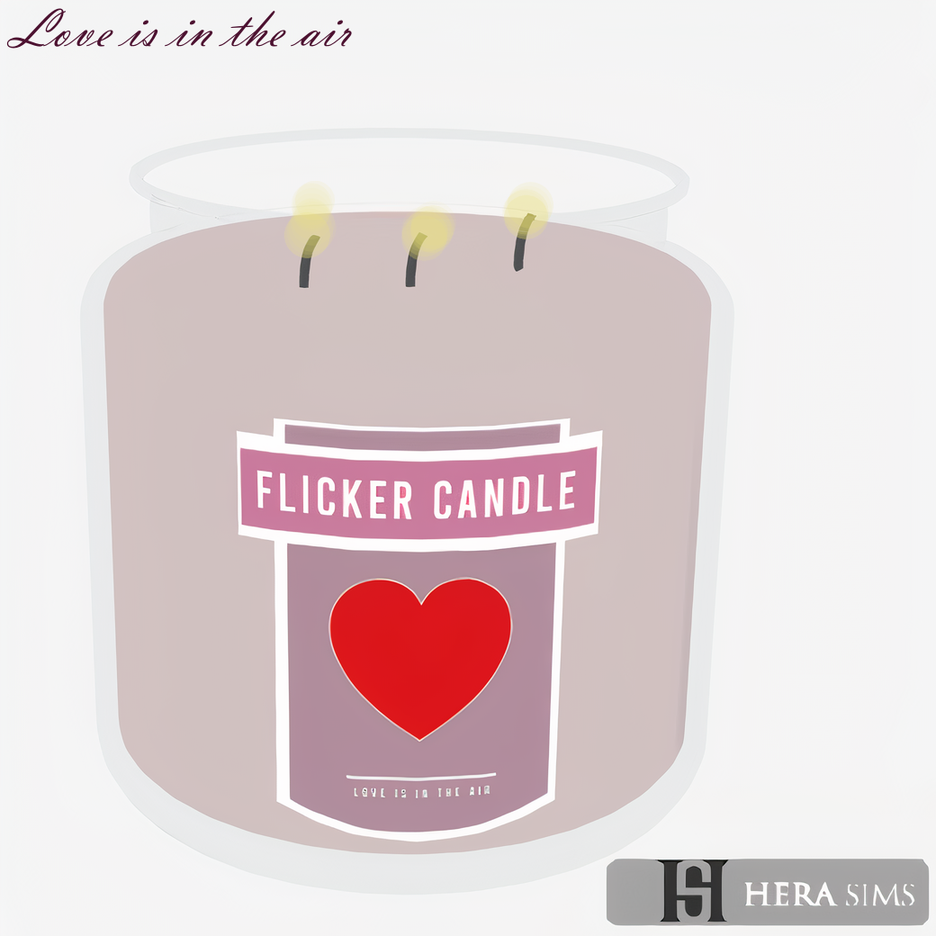 Flicker candle - Love is in the air - The Sims 4 Build / Buy - CurseForge