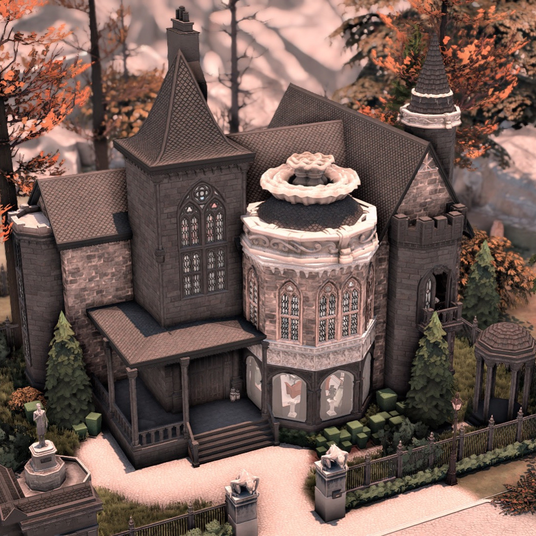 Vampire Family Mansion Screenshots - Rooms / Lots - The Sims 4