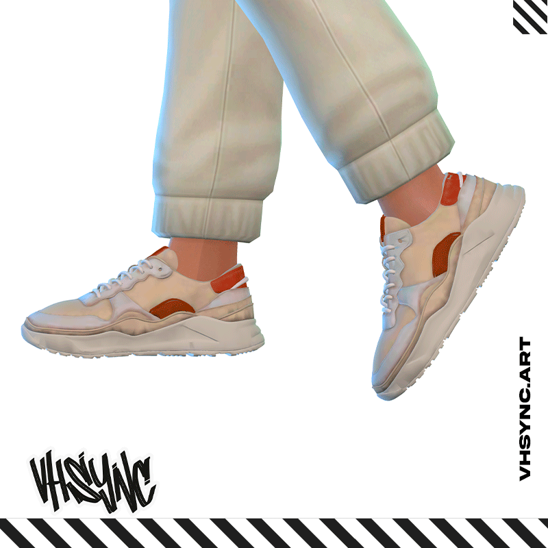 [VHSync] Oasis women's sneakers - The Sims 4 Create a Sim - CurseForge