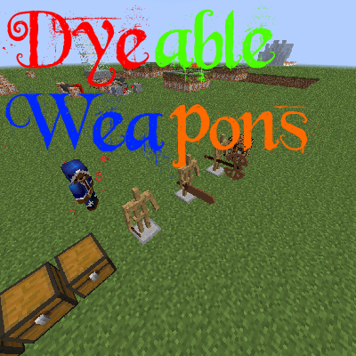 Dyeable Weapons - Minecraft Resource Packs - CurseForge