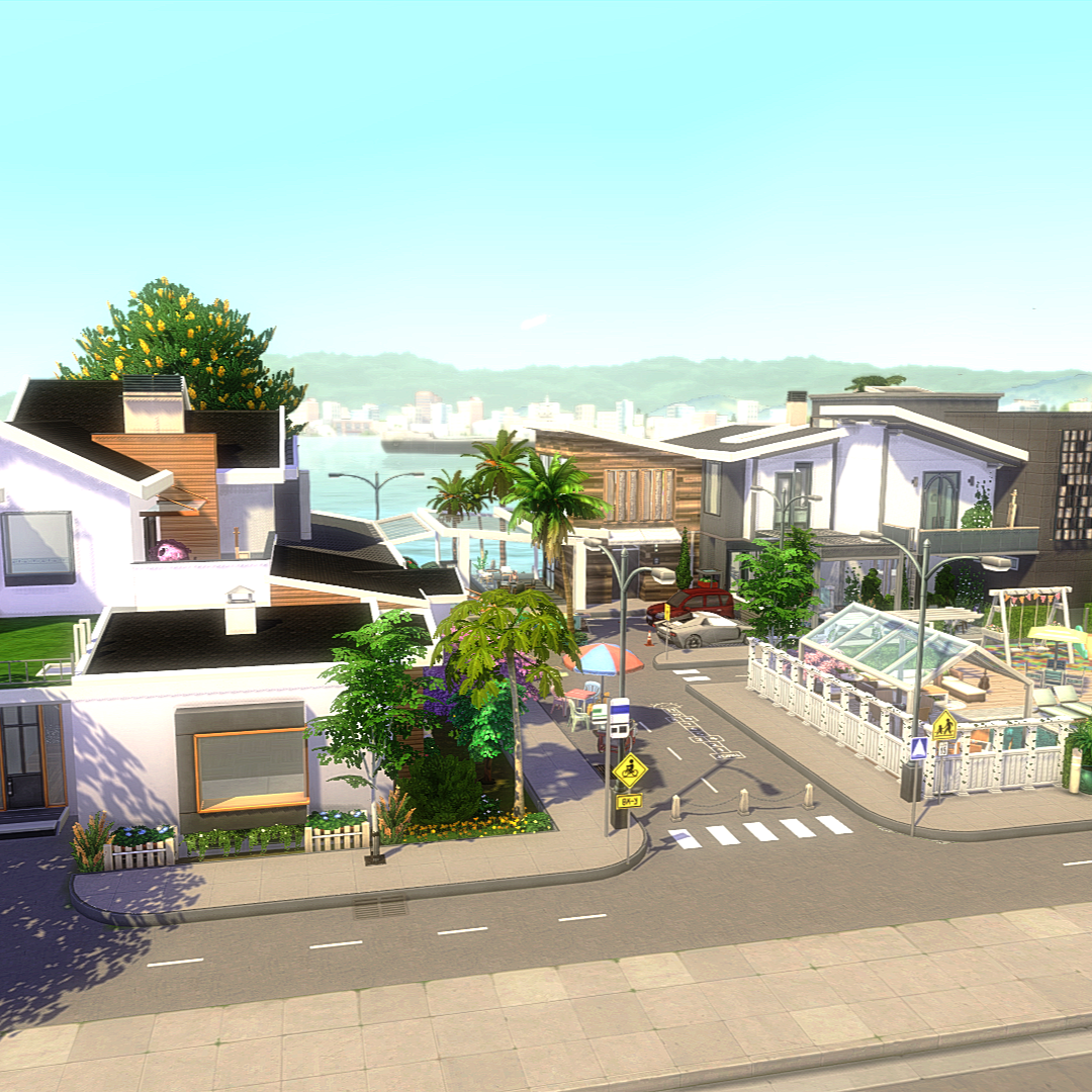Install San Sequoia Modern Neighbourhood - The Sims 4 Mods - CurseForge
