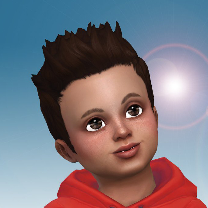 Robert Hairstyle for Toddlers - The Sims 4 Create a Sim - CurseForge